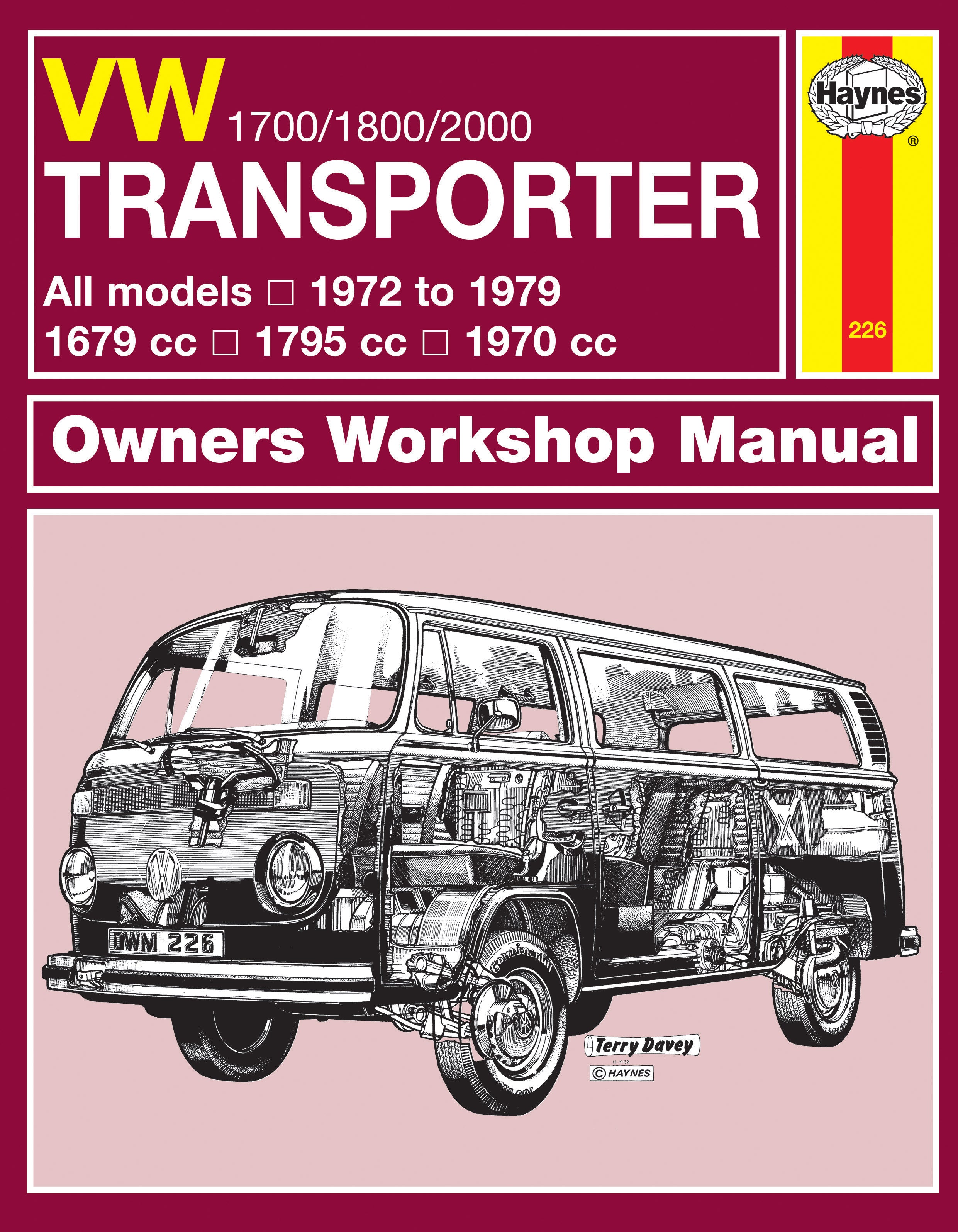 VW Transporter 1700, 1800 & 2000 (72 - 79) Haynes Repair Manual - Digital Edition – Haynes Manuals
