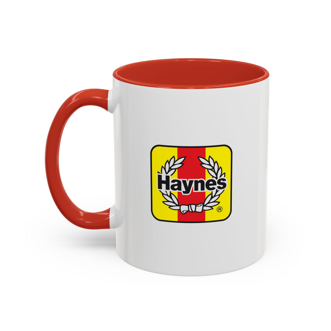 Coffee Mug DIY Car Repair Haynes Logo & Humorous Quote – Haynes Manuals ...