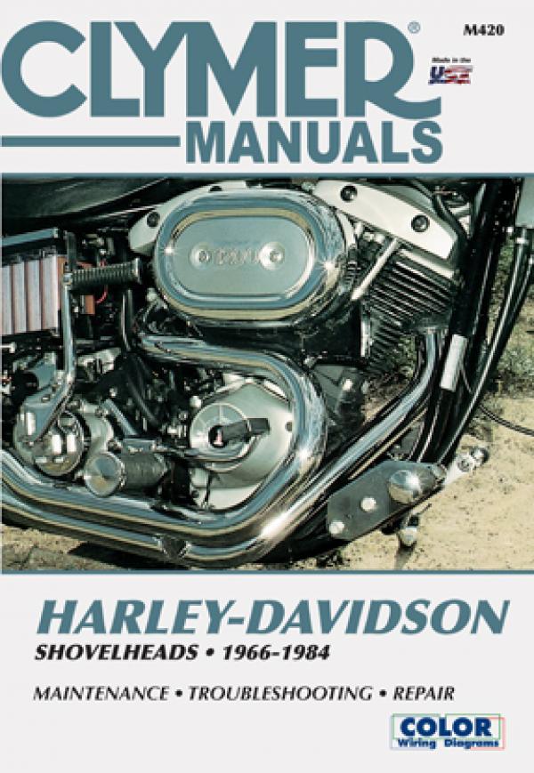 Harley-Davidson Shovelhead Motorcycle (1966-1984) Clymer Online Manual ...