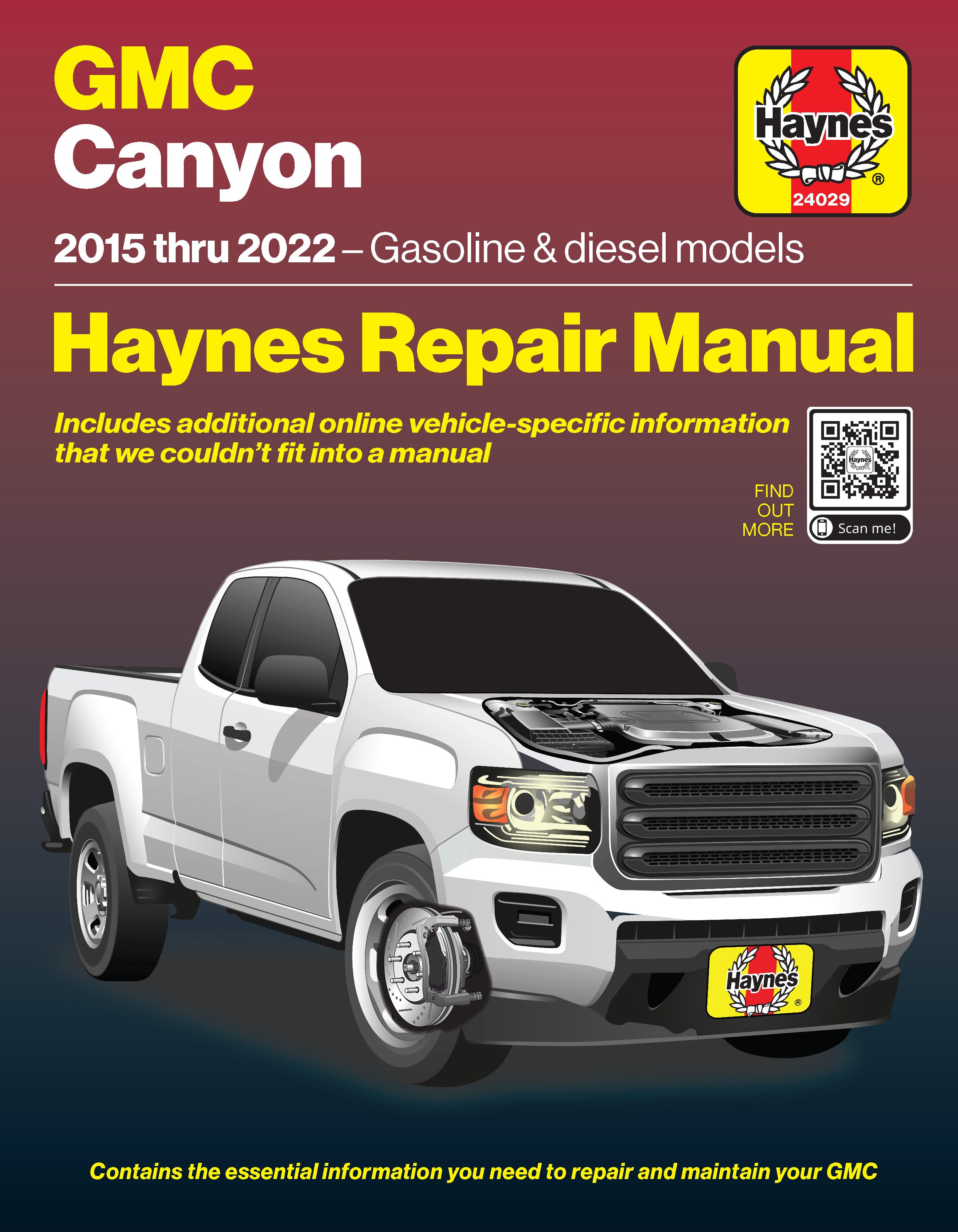 GMC Canyon (2015–2022) Repair Manual | Haynes DIY Service Guide ...