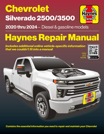 Chevrolet Silverado HD 2500/3500 (2020-2024) Haynes Repair Manual ...