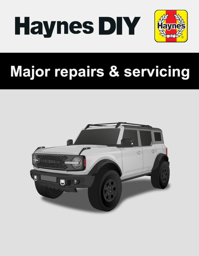 Ford Bronco from 2021 to 2024 – Haynes Manuals North America