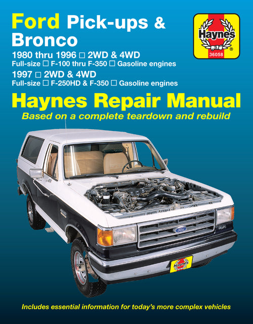 Full Range of Repair, Service & Maintenance Manuals – Haynes Manuals ...