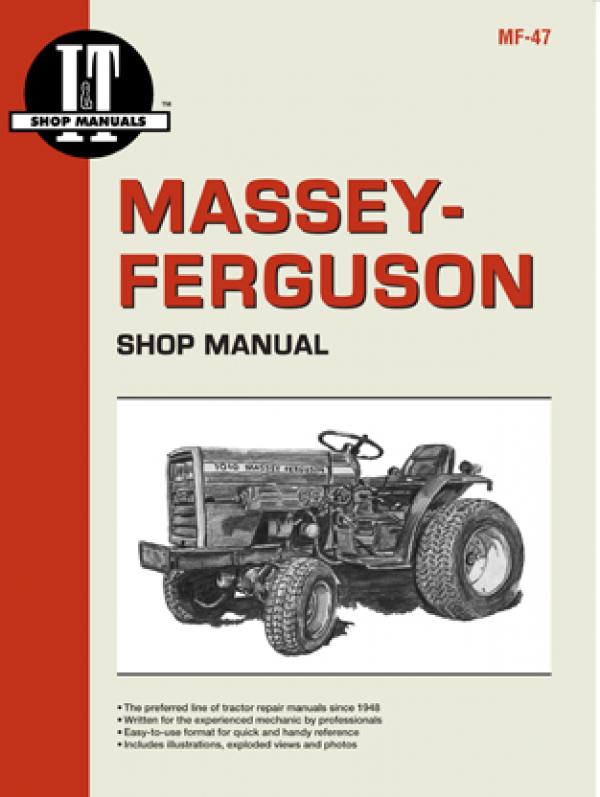 Massey-Ferguson MF1010 & MF1020 (Standard & Hydro) Tractor Service Rep ...