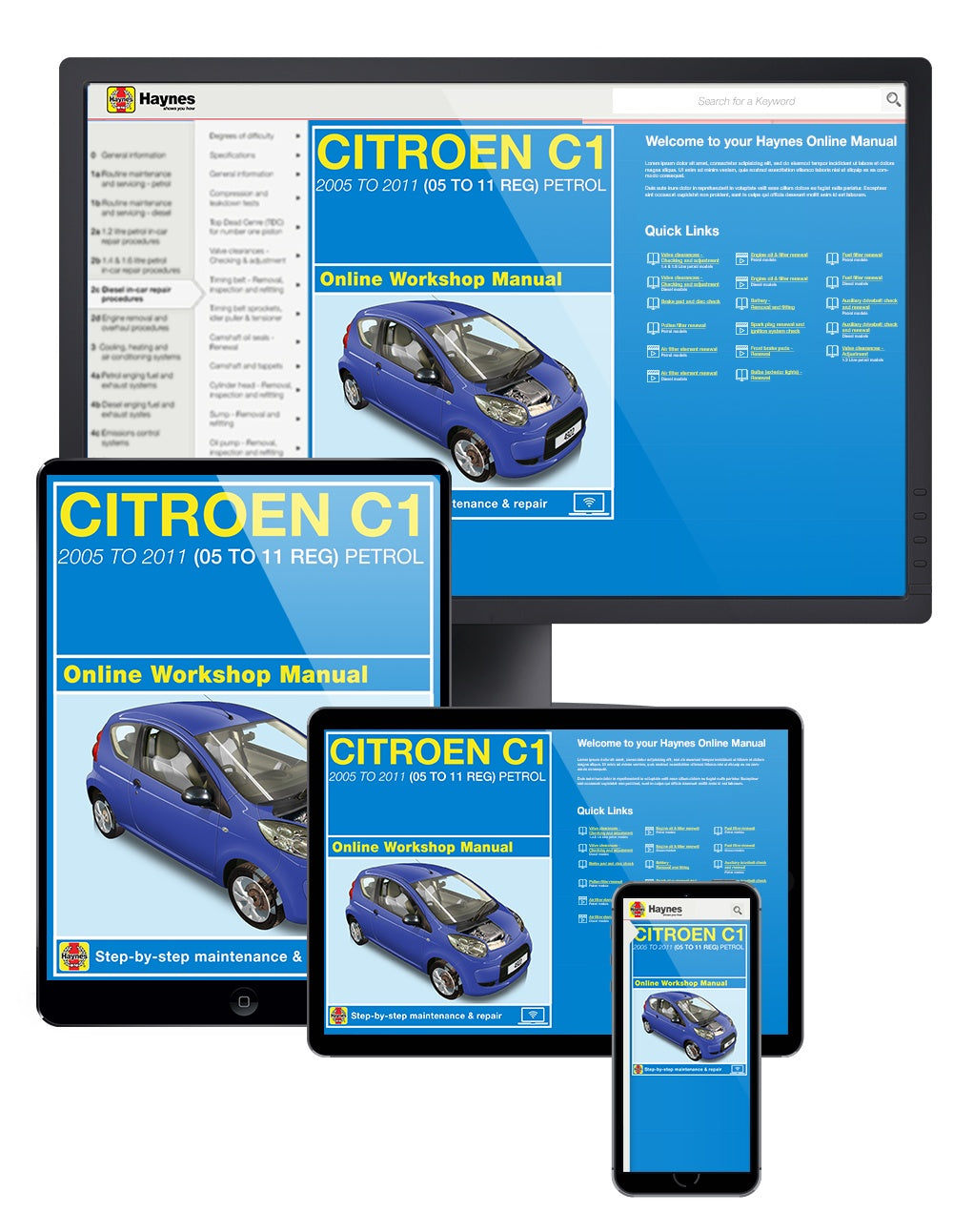 Citroen C1 Petrol (05 - 11) Haynes Repair Manual – Haynes Manuals North ...
