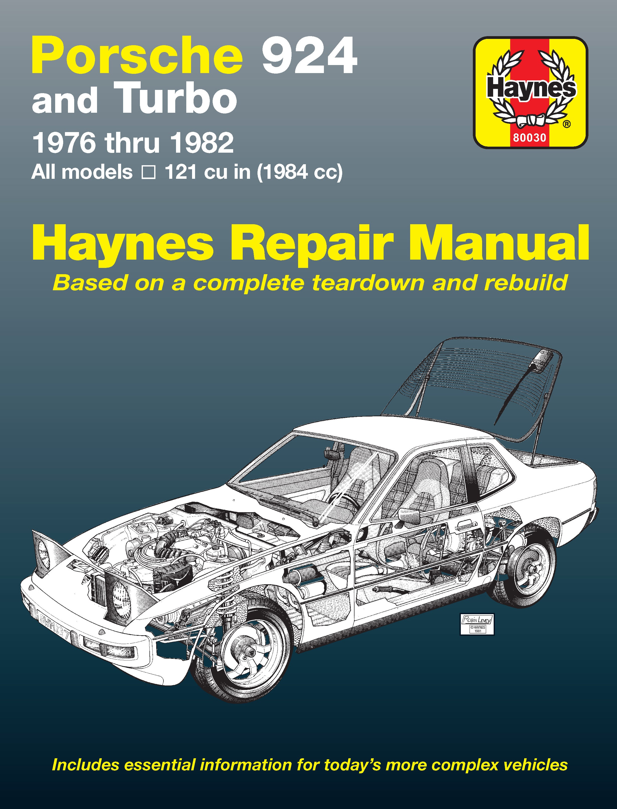 Porsche 924 (76-82) Haynes Repair Manual – Haynes Manuals North America