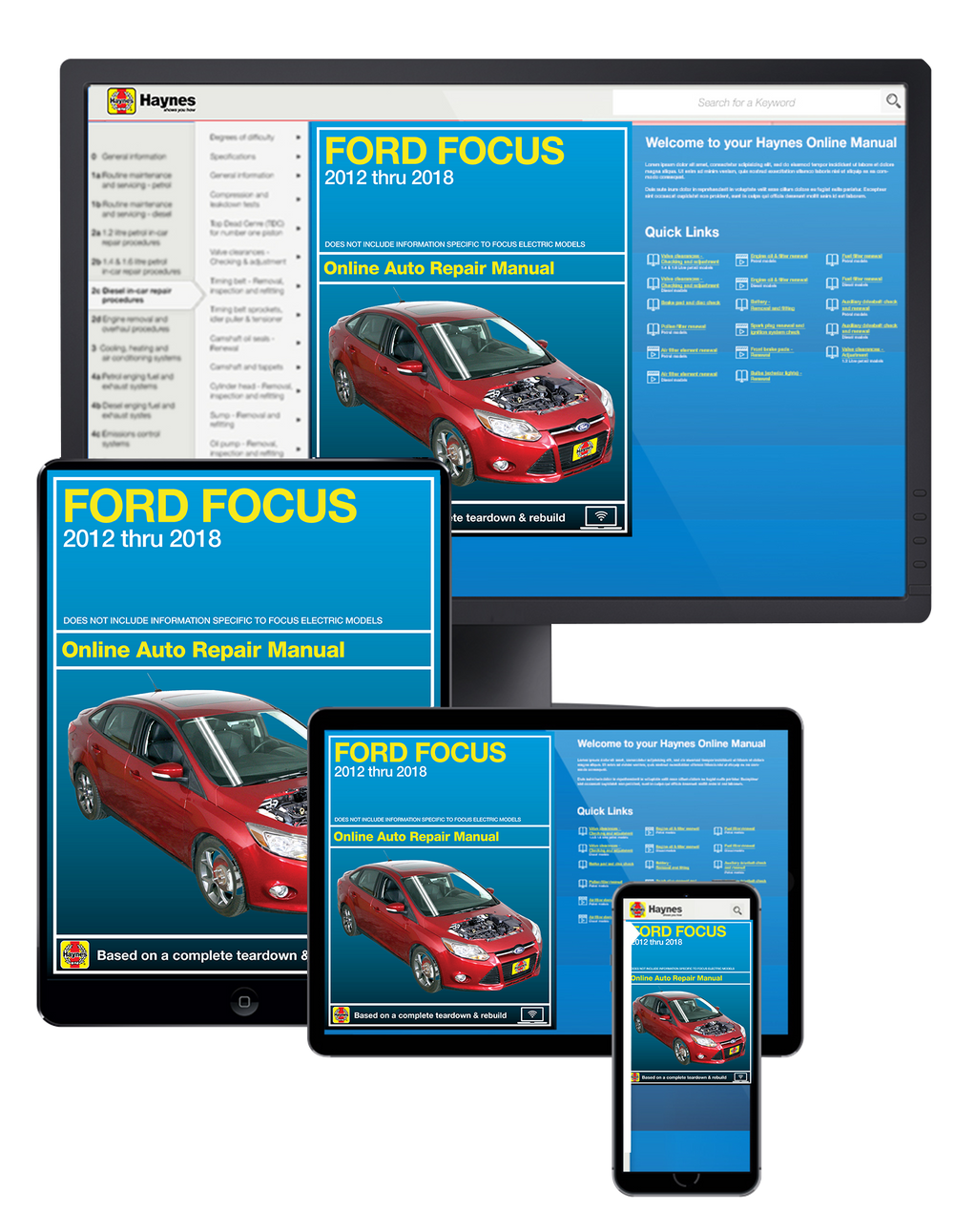 Ford Focus (12-18) Haynes Repair Manual – Haynes Manuals
