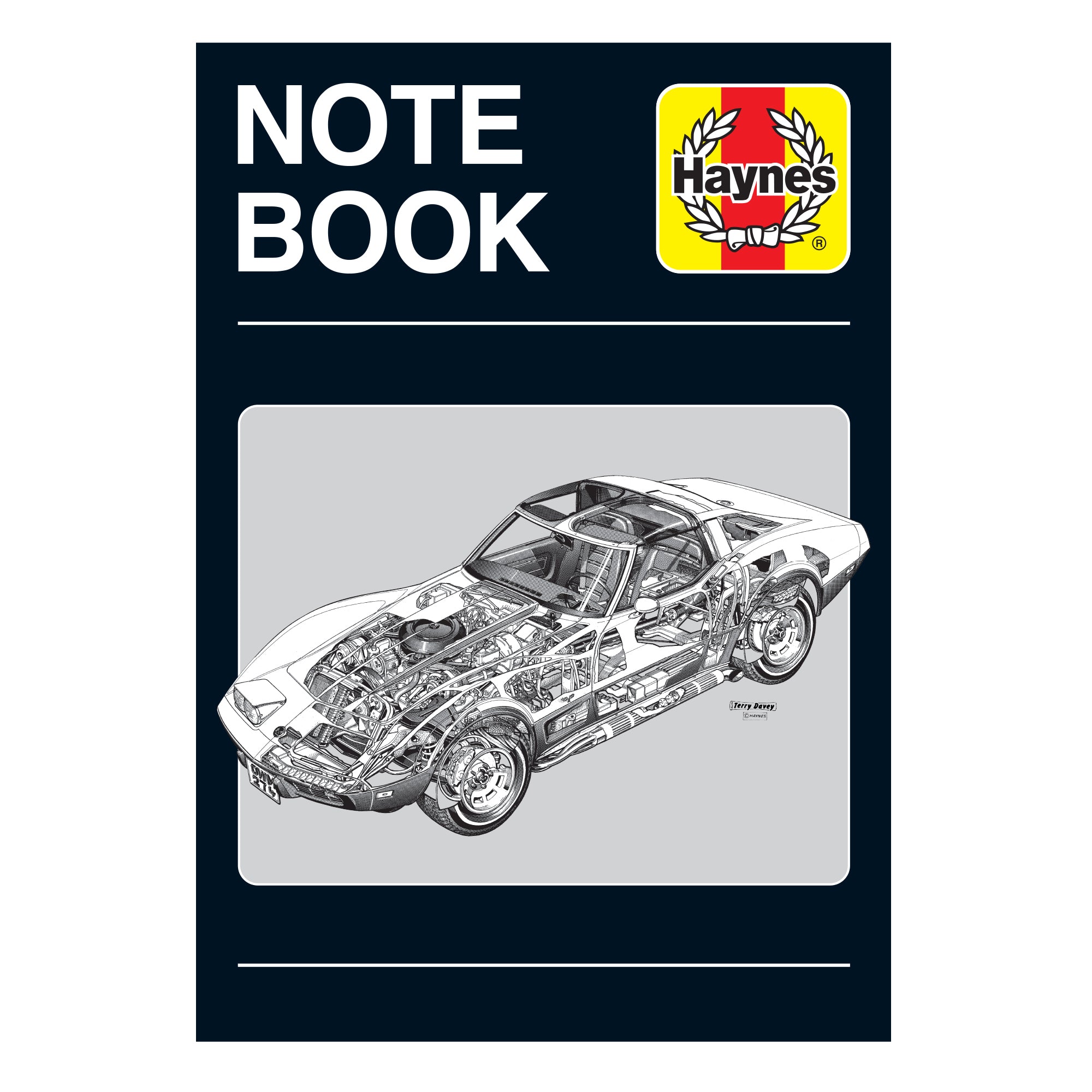 Haynes Classics Hardcover Notebook Chevrolet Corvette C3 Haynes