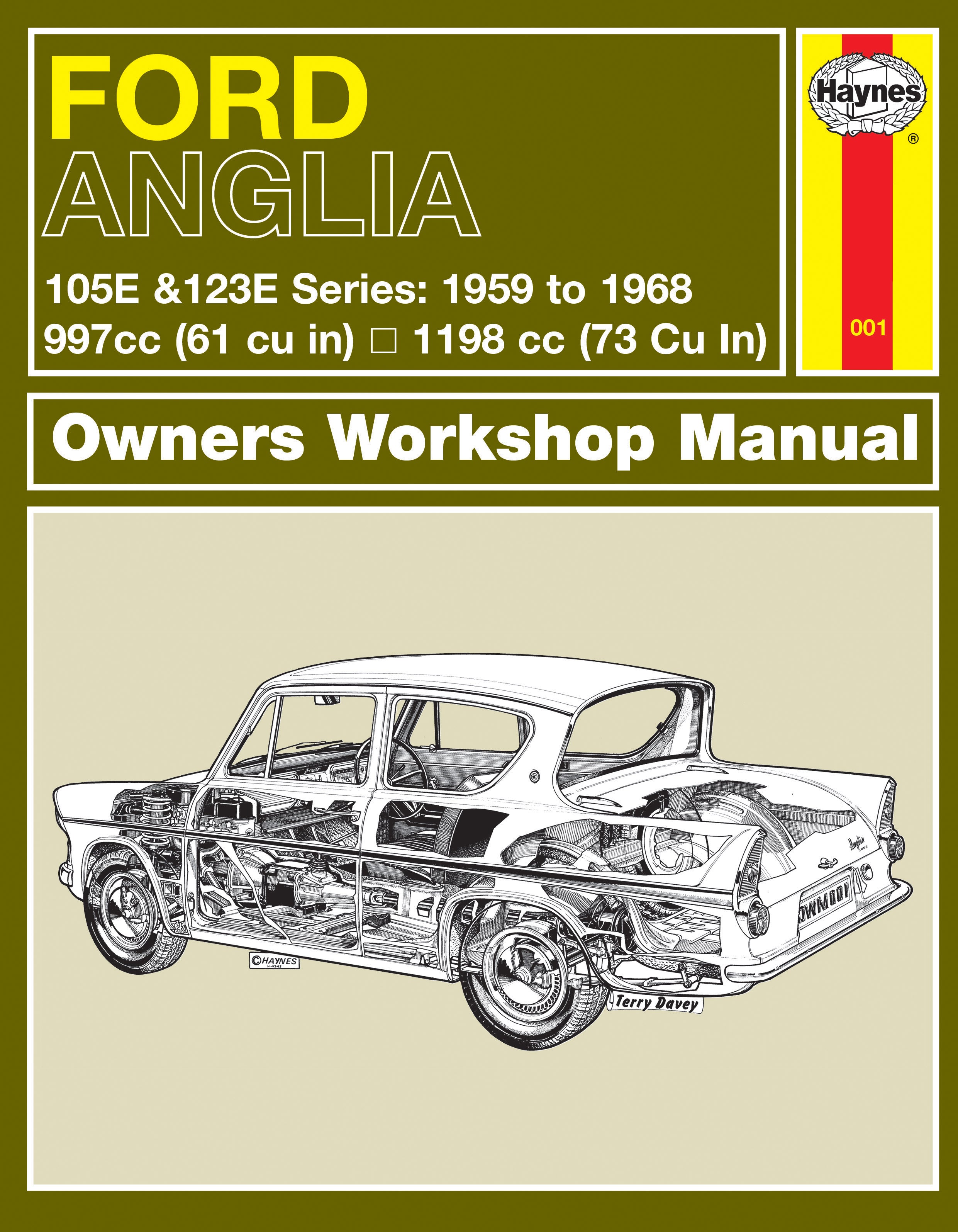 Ford Anglia (59 - 68) Haynes Repair Manual (Classic Reprint) – Haynes ...