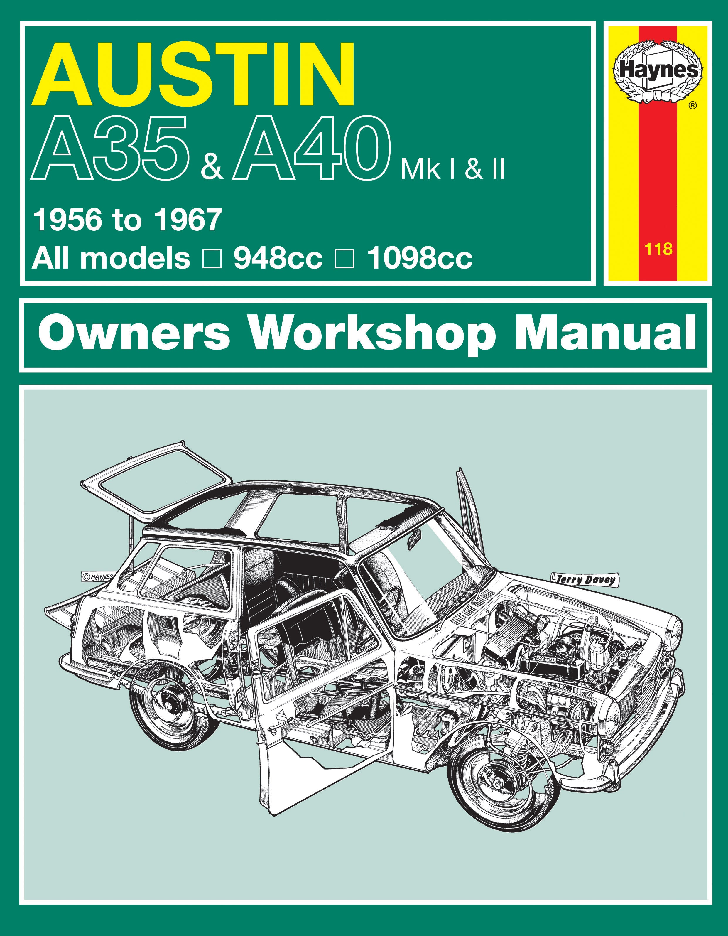 Austin A35 & A40 (1956 - 1967) Haynes Repair Manual - Digital Edition ...