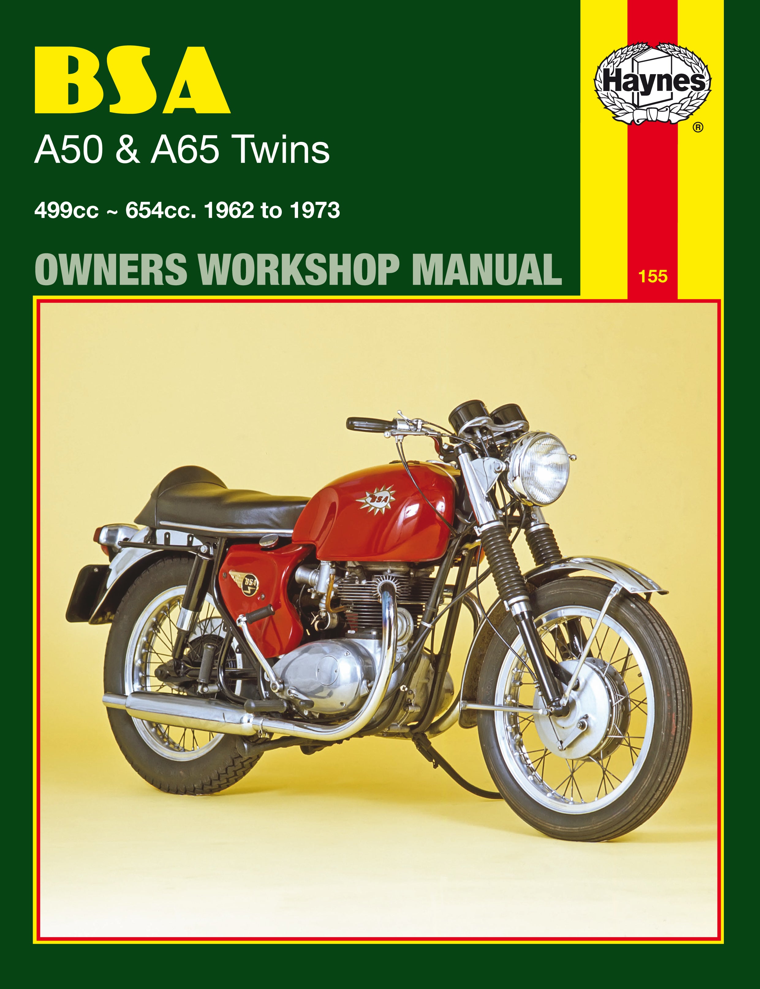 BSA A50 and A65 Twins (61-73) Haynes Repair Manual – Haynes Manuals