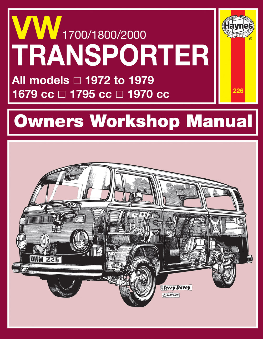 VW Transporter 1700, 1800 & 2000 (72 - 79) Haynes Repair Manual ...