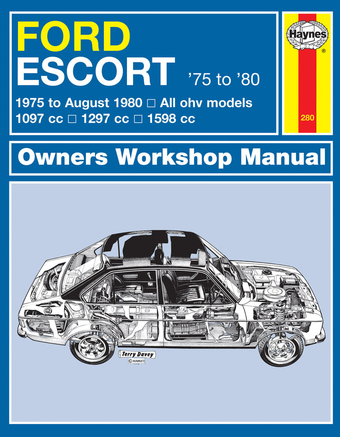Ford Escort (75 - Aug 80) Haynes Repair Manual – Haynes Manuals North ...