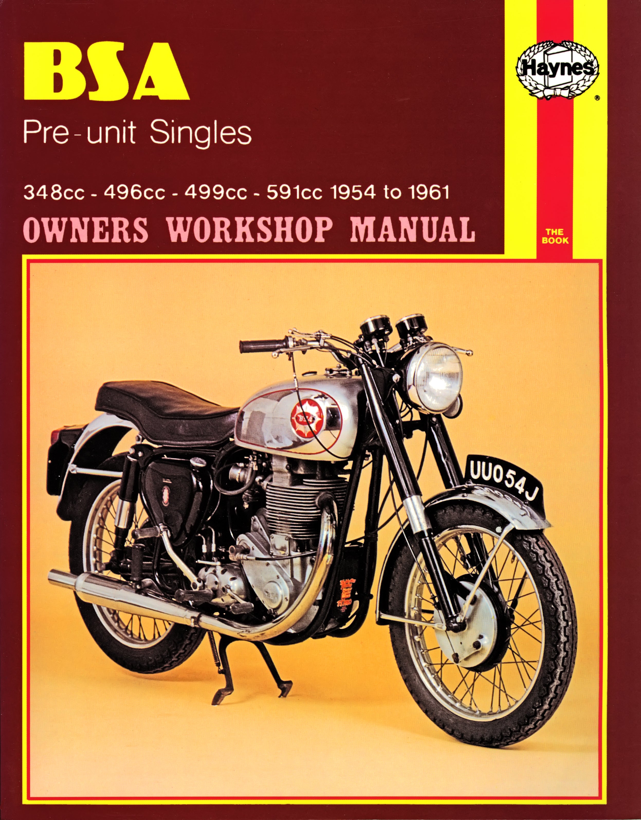 BSA Pre-unit Singles (54-61) Haynes Repair Manual – Haynes Manuals ...