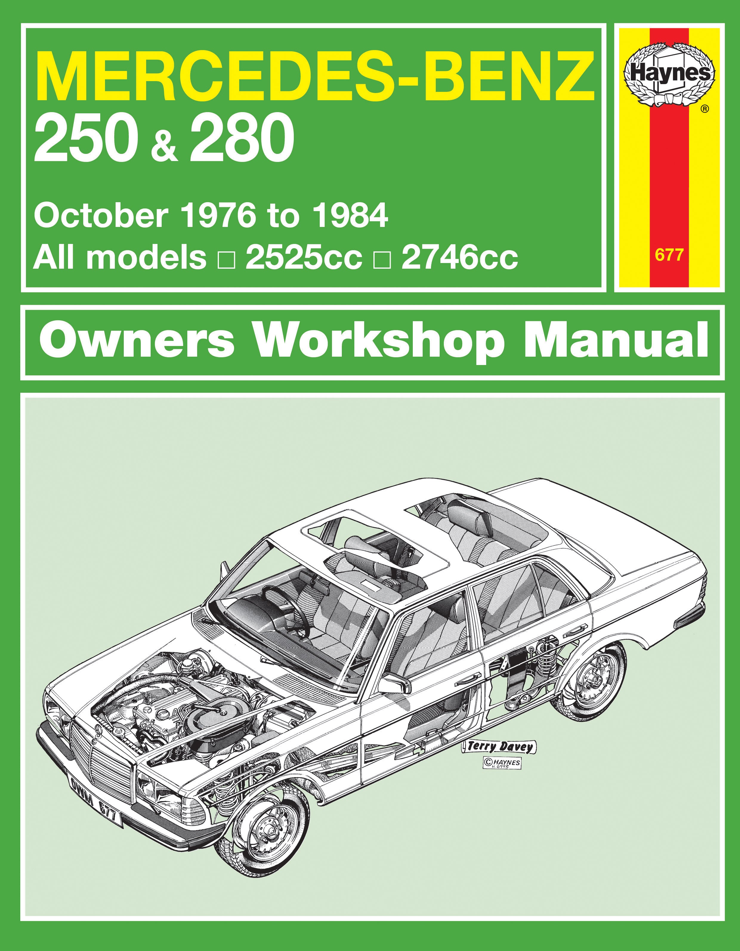 Mercedes-Benz 250 & 280 123 Series Petrol (Oct 76 - 84) Haynes Repair ...