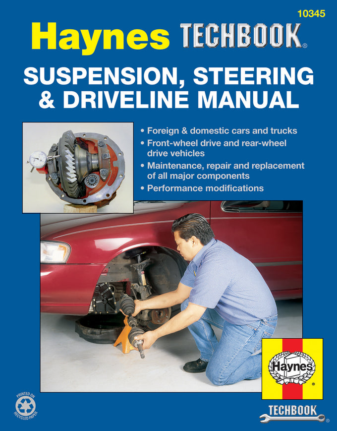 Suspension, Steering & Driveline Haynes Techbook – Haynes Manuals North ...