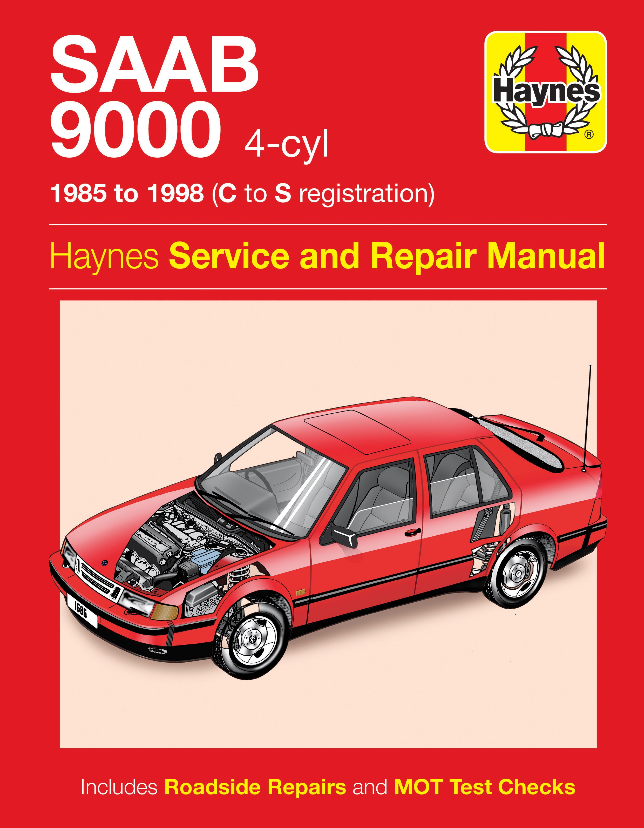 Saab 9000 (4-cyl) (85 - 98) Haynes Repair Manual – Haynes Manuals North ...