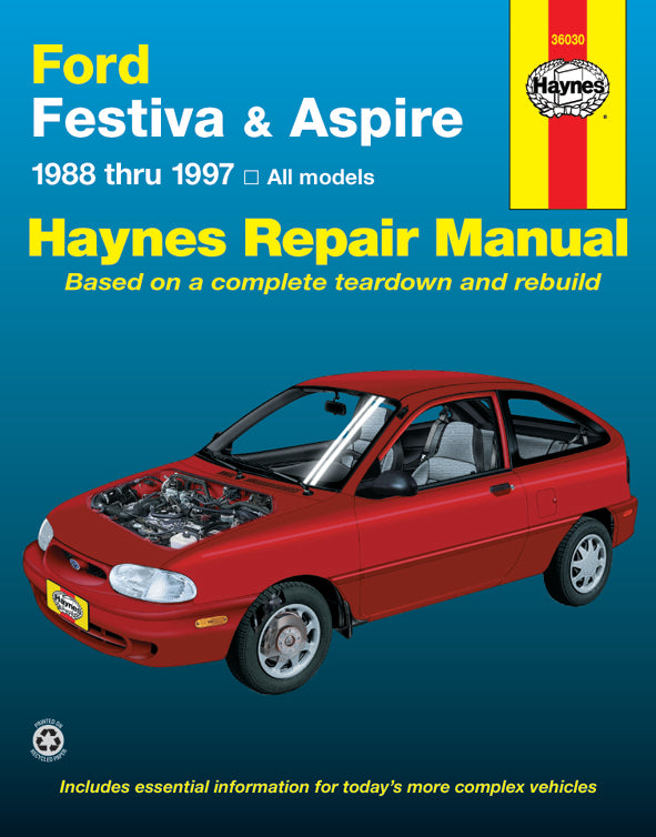 Ford Festiva (88-93) & Ford Aspire (94-97) Haynes Repair Manual ...