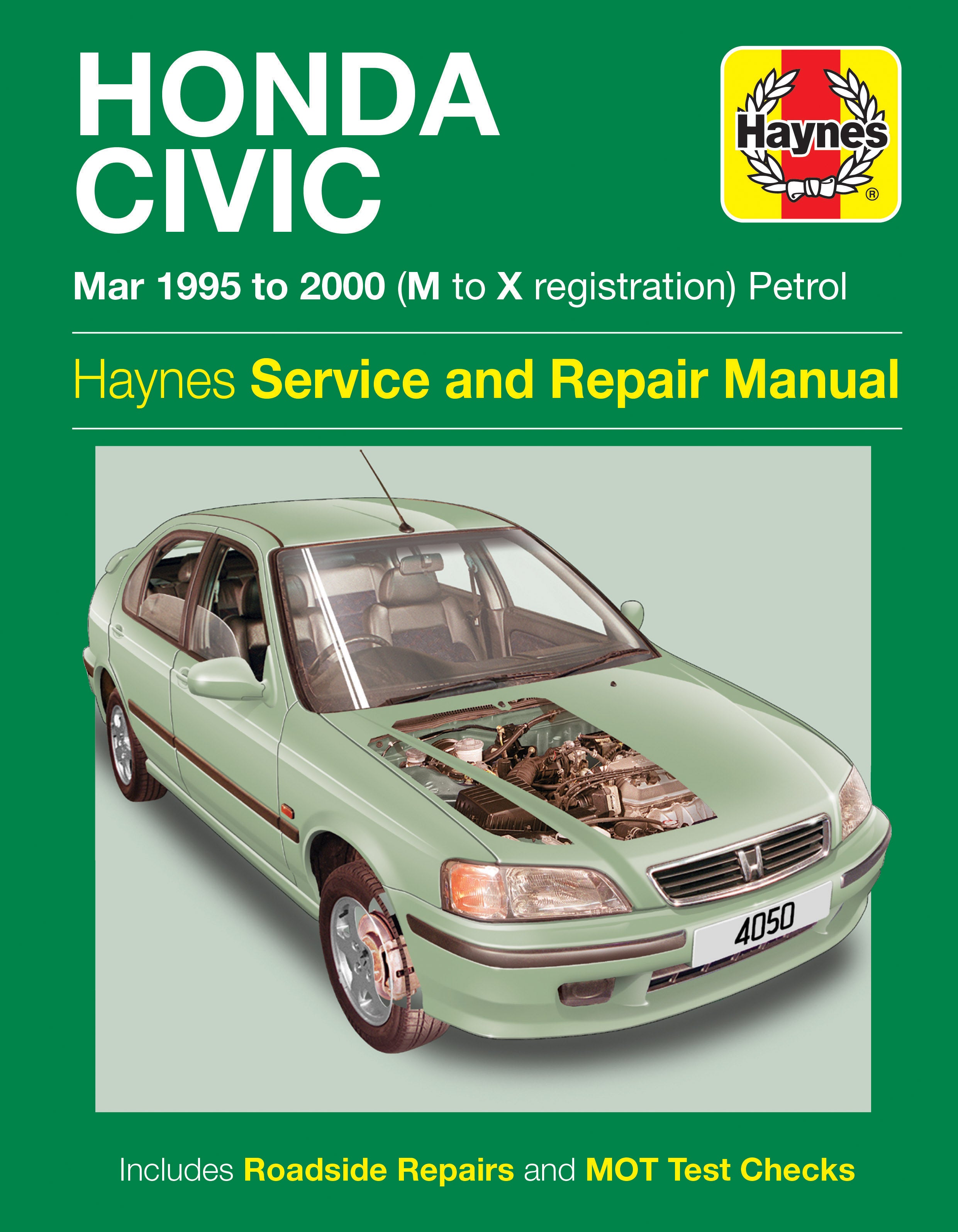 Honda Civic Petrol (Mar 95 - 00) Haynes Repair Manual - Digital Edition ...