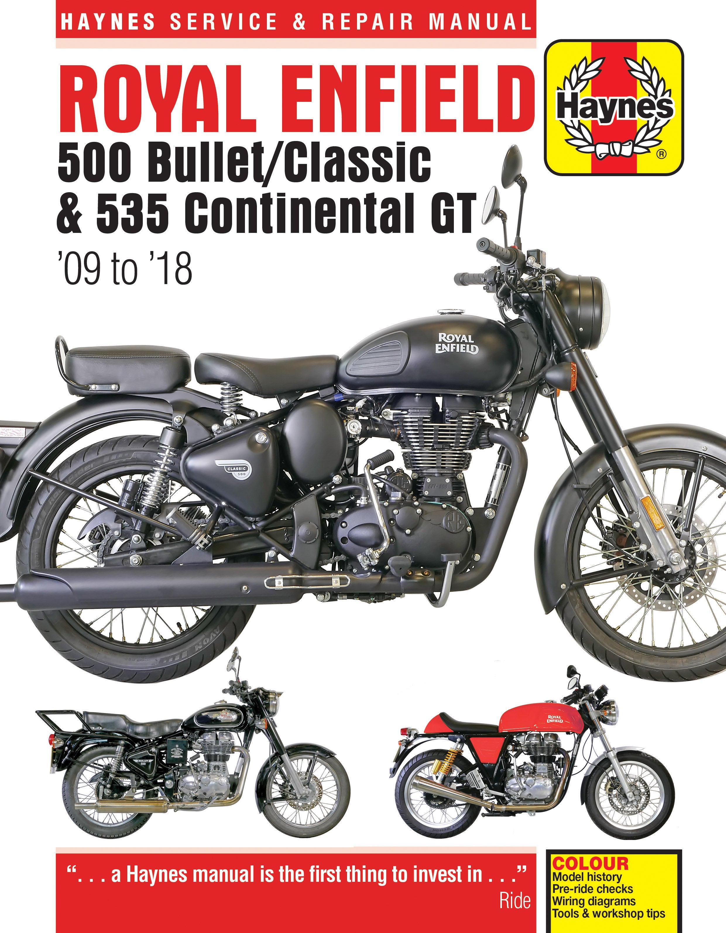 Print & Online Bundle: Royal Enfield 500 Bullet/Classic & 535 ...
