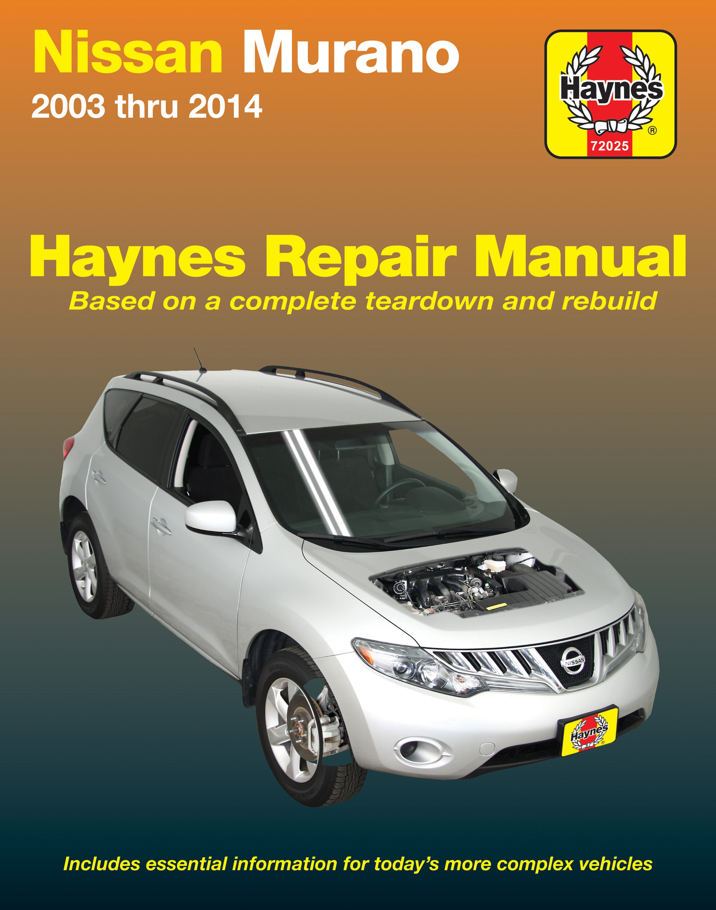 Nissan Murano (03-14) Haynes Online Manual – Haynes Manuals North America