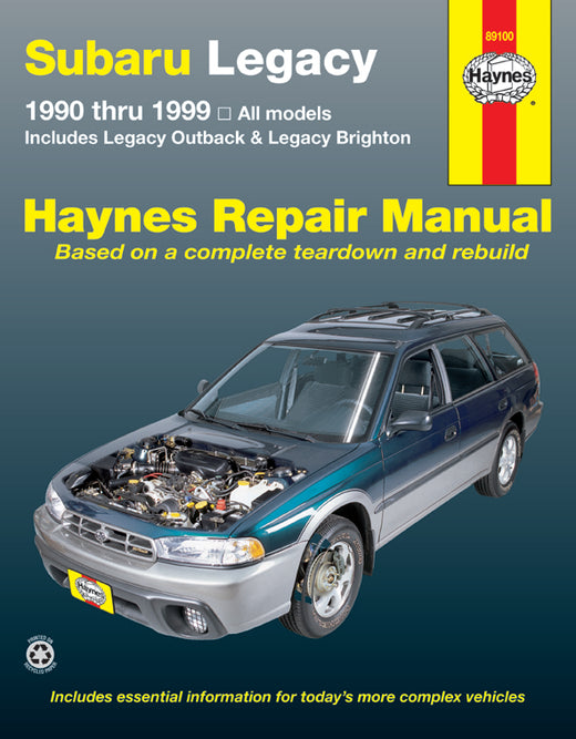 Subaru Legacy (90-99) Legacy models inc. Outback & Brighton Haynes Rep ...