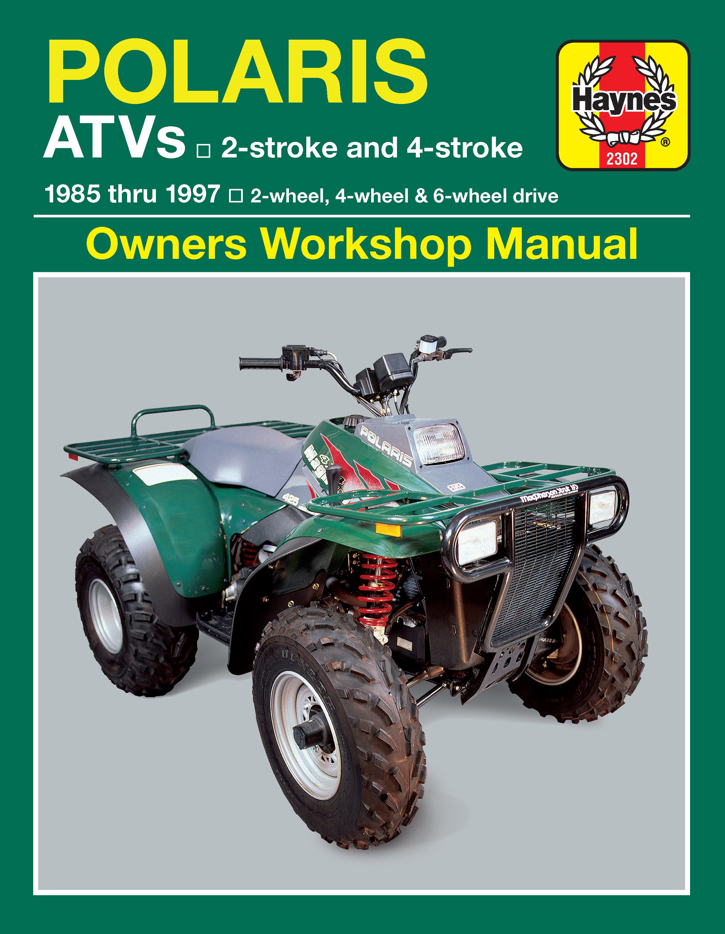 Print: Polaris 250cc-500cc 2-stroke & 4-stroke 2-wheel drive, 4-wheel ...