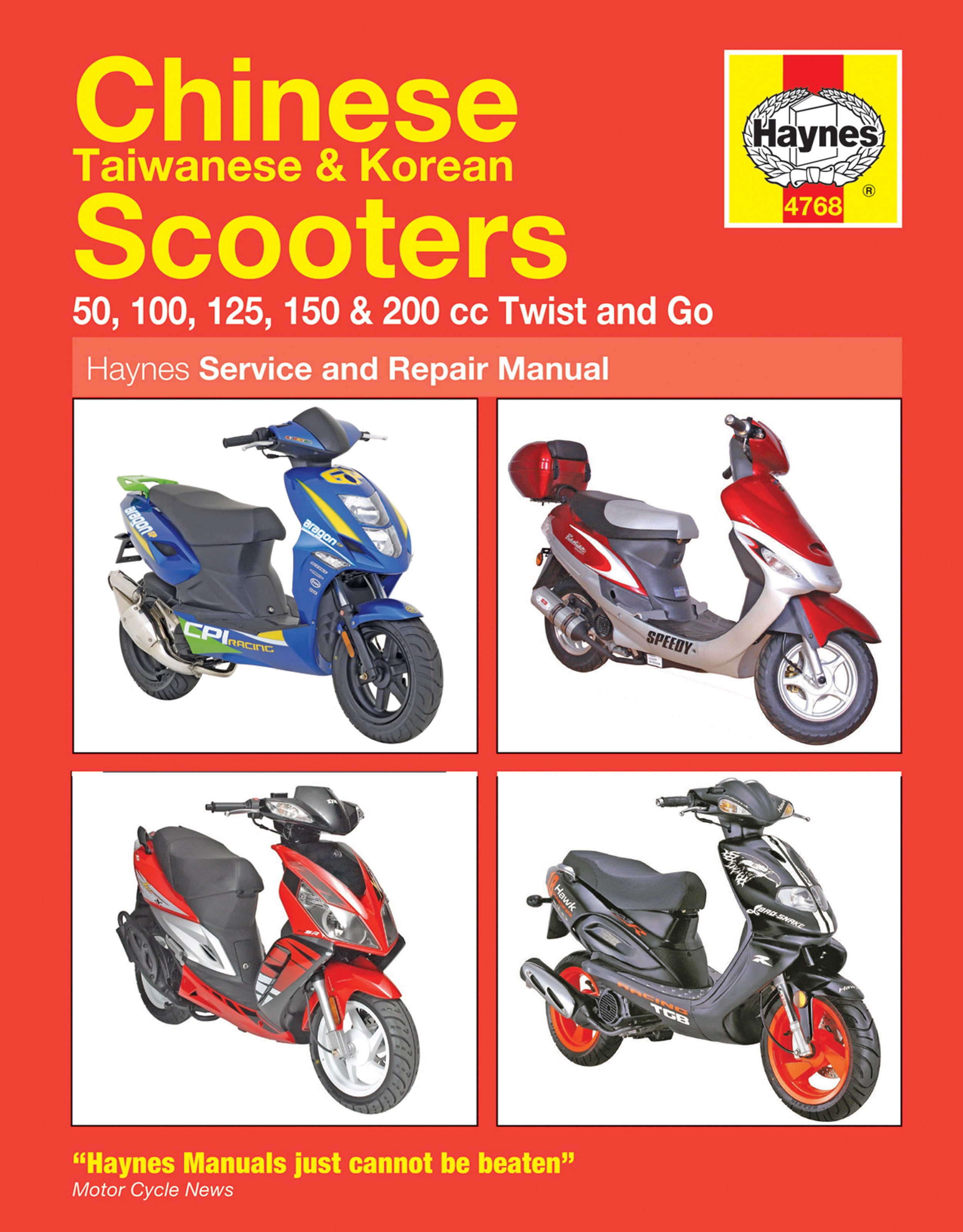 Print & Online Bundle: Chinese, Taiwanese & Korean 50-200cc Twist and ...
