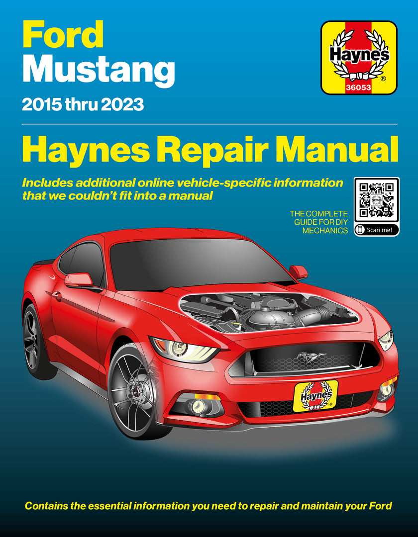 Ford Mustang (2015 - 2023) Haynes Repair Manual – Haynes Manuals