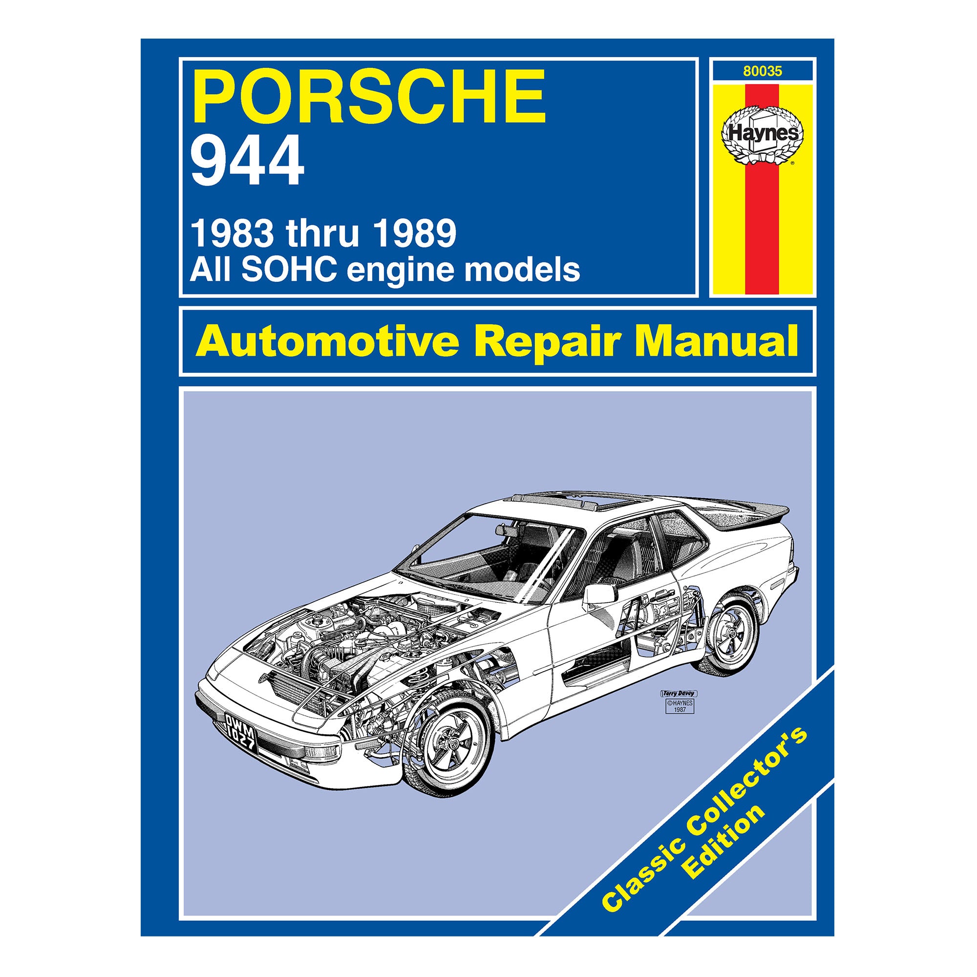 Classic Collector's Edition: Porsche 944 4-cylinder (1983-1989) Haynes ...