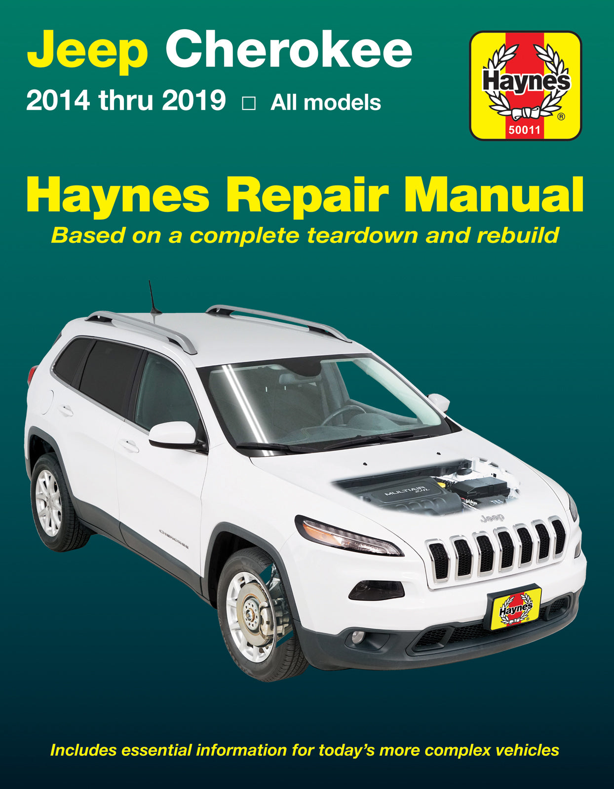 Print & Online Bundle: Jeep Cherokee (14-19) Haynes Repair Manual ...